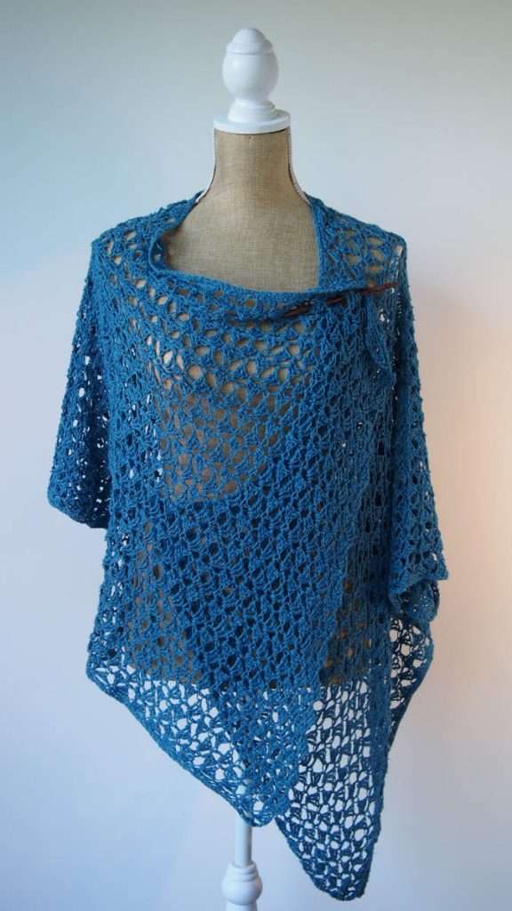 Blue Wrap Cardigan – Jenny King Designs