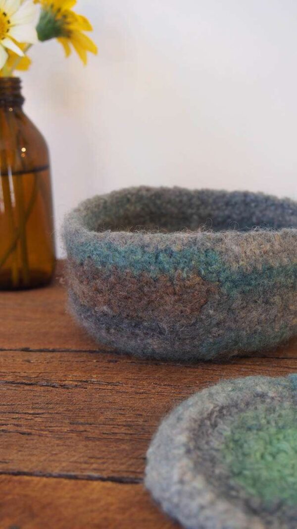 Felted Coaster – Jenny King Designs
