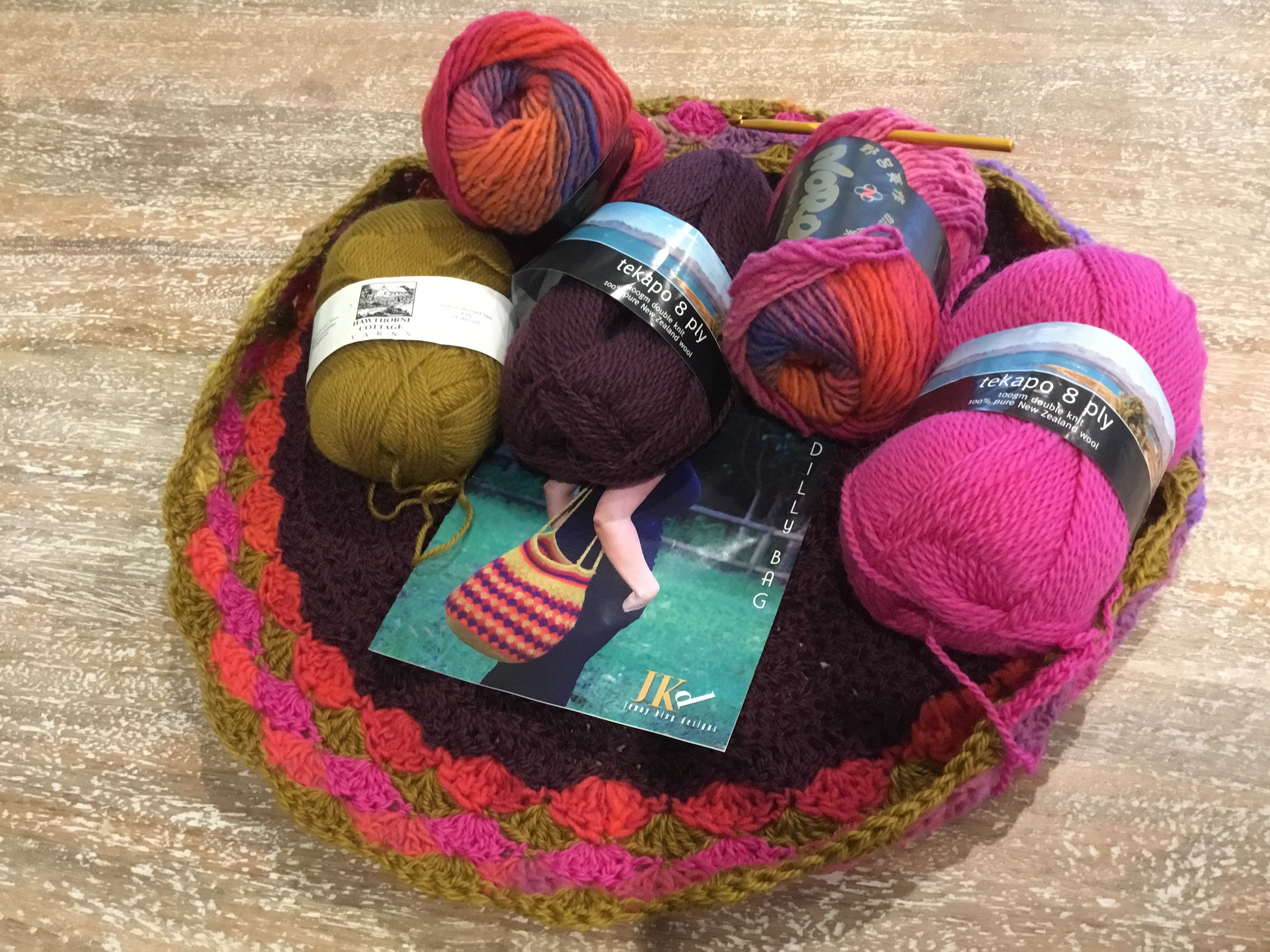 Felted Dilly Bag – Jenny King Designs