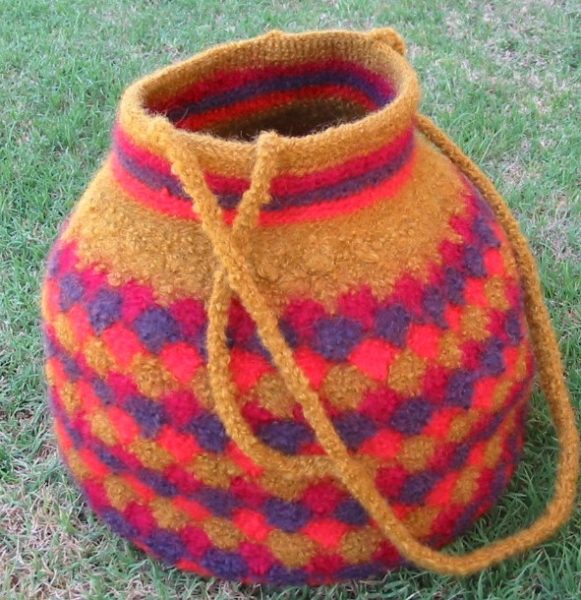 Felted Dilly Bag – Jenny King Designs