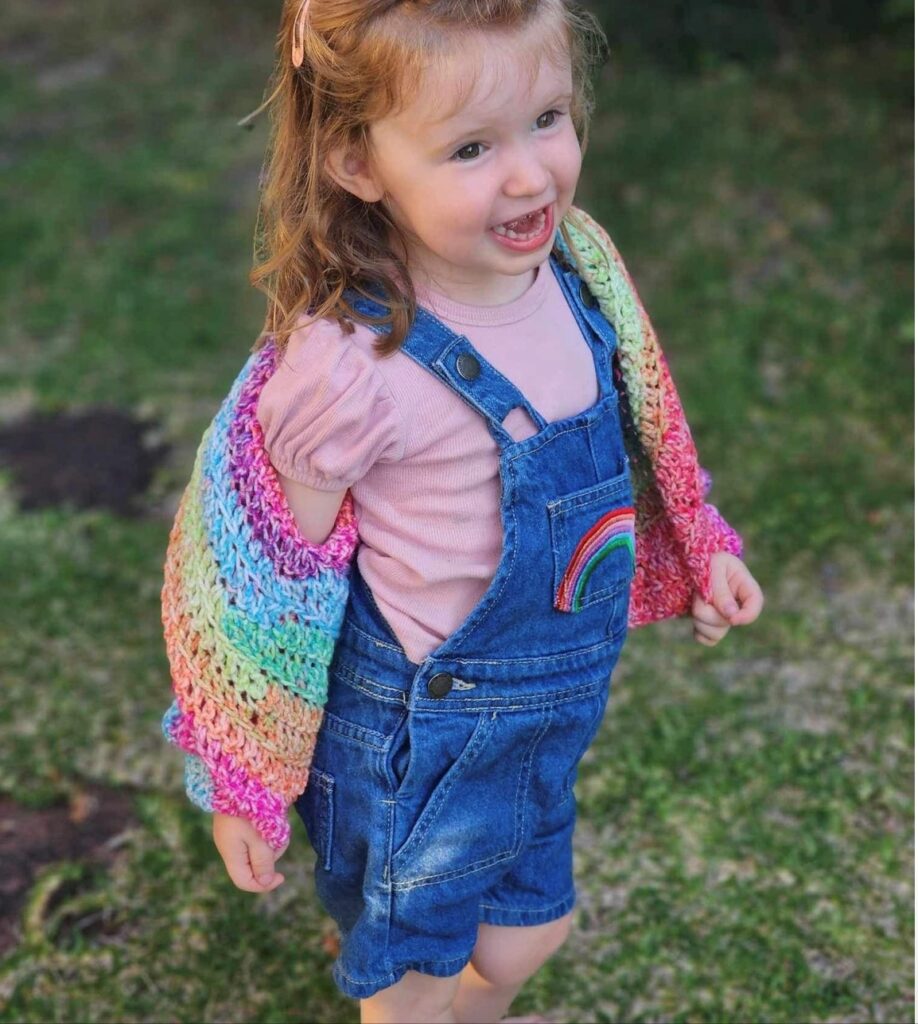 Snuggly Swirl Jacket Child – Jenny King Designs