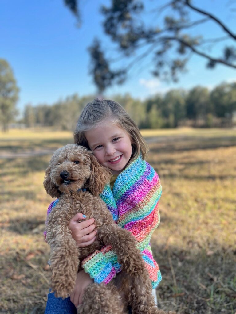 Snuggly Swirl Jacket Child – Jenny King Designs