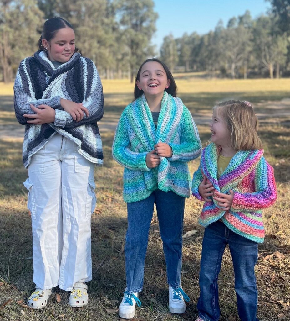 Snuggly Swirl Jacket Child – Jenny King Designs