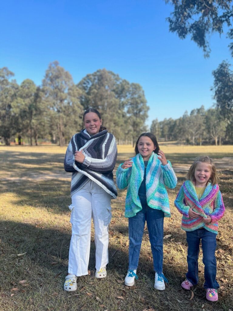 Snuggly Swirl Jacket Child – Jenny King Designs